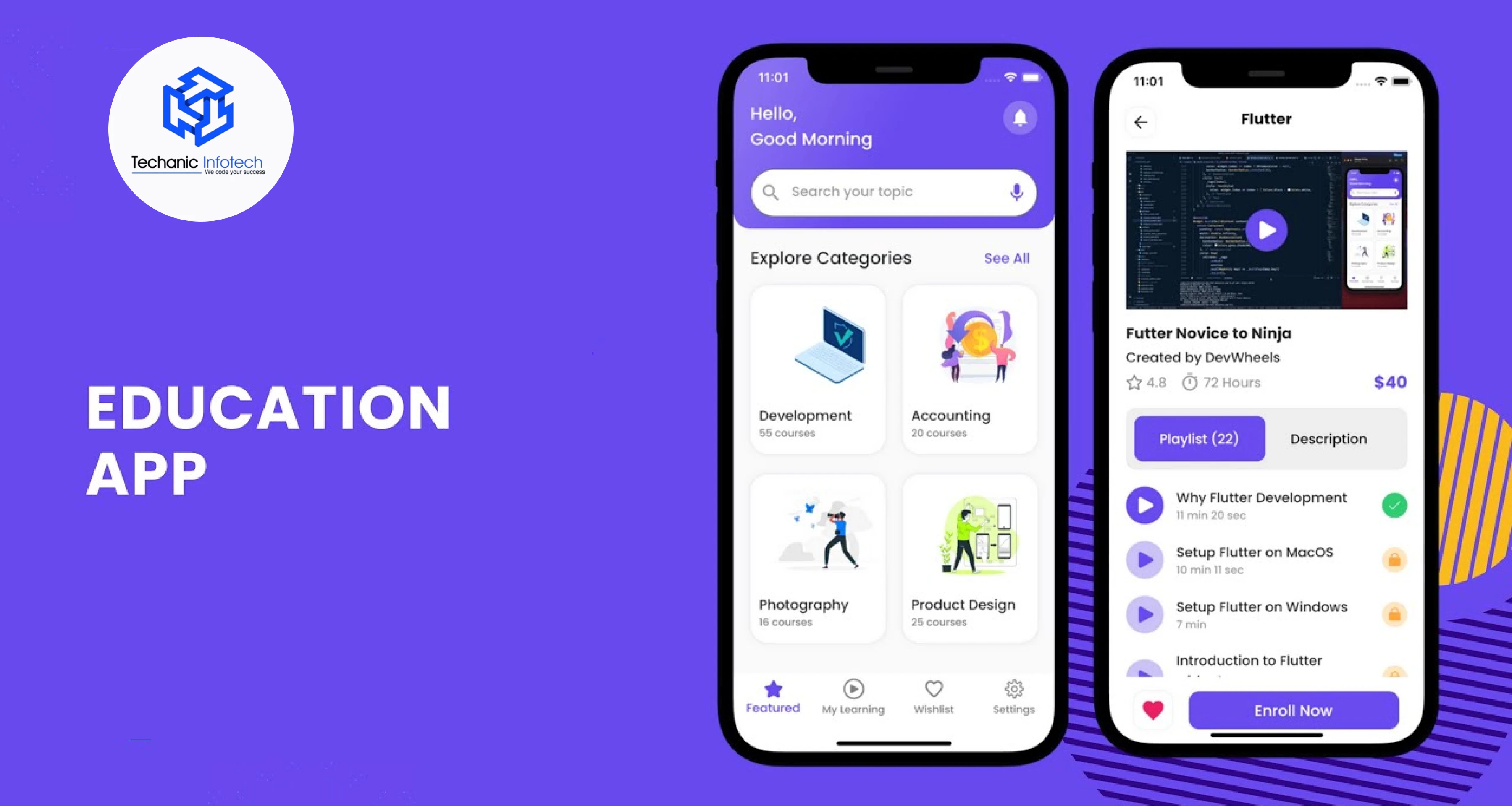 Education App Development Company - Techanic Infotech