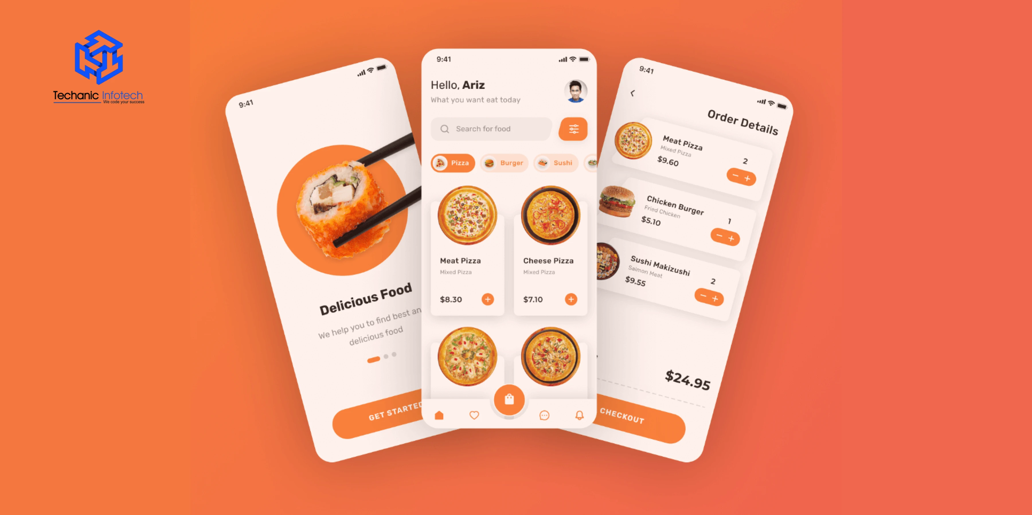 Food Delivery App Development Company- Techanic Infotech